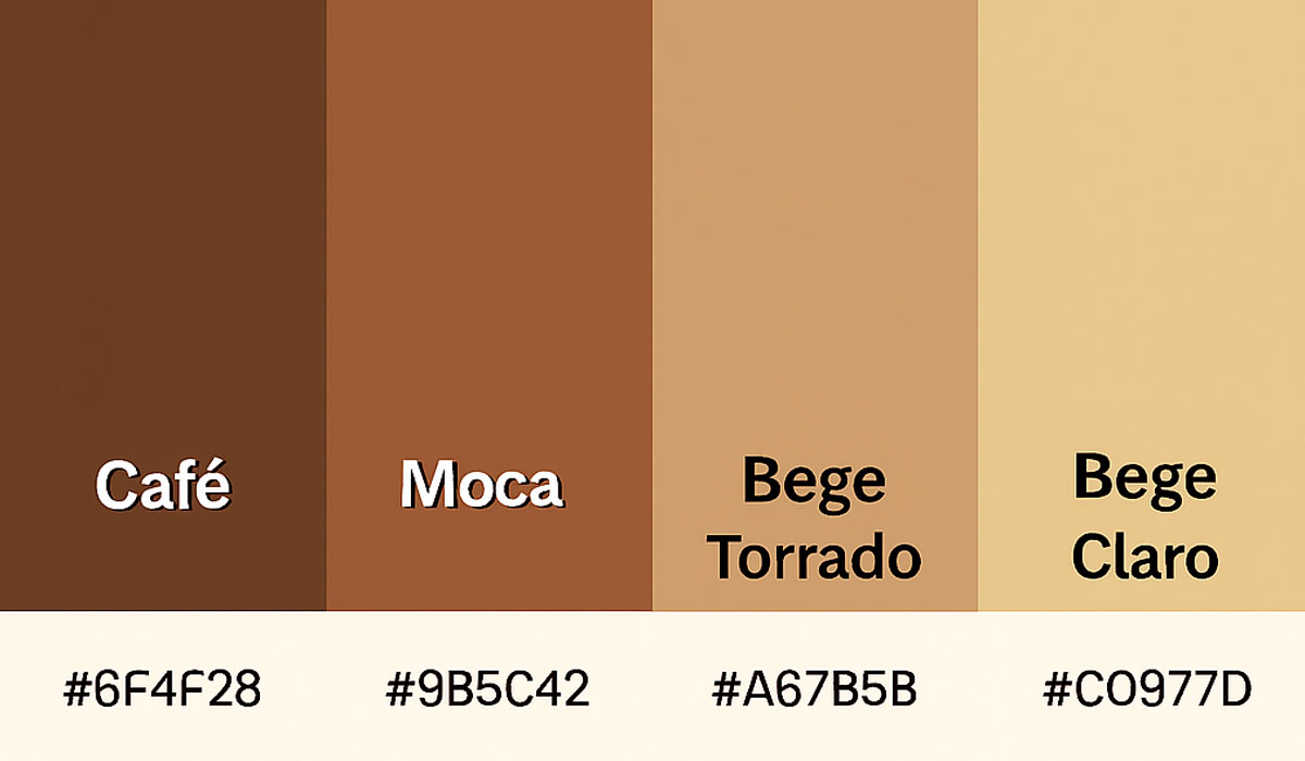 Paleta de cores para cafeteria: veja as melhores combinações